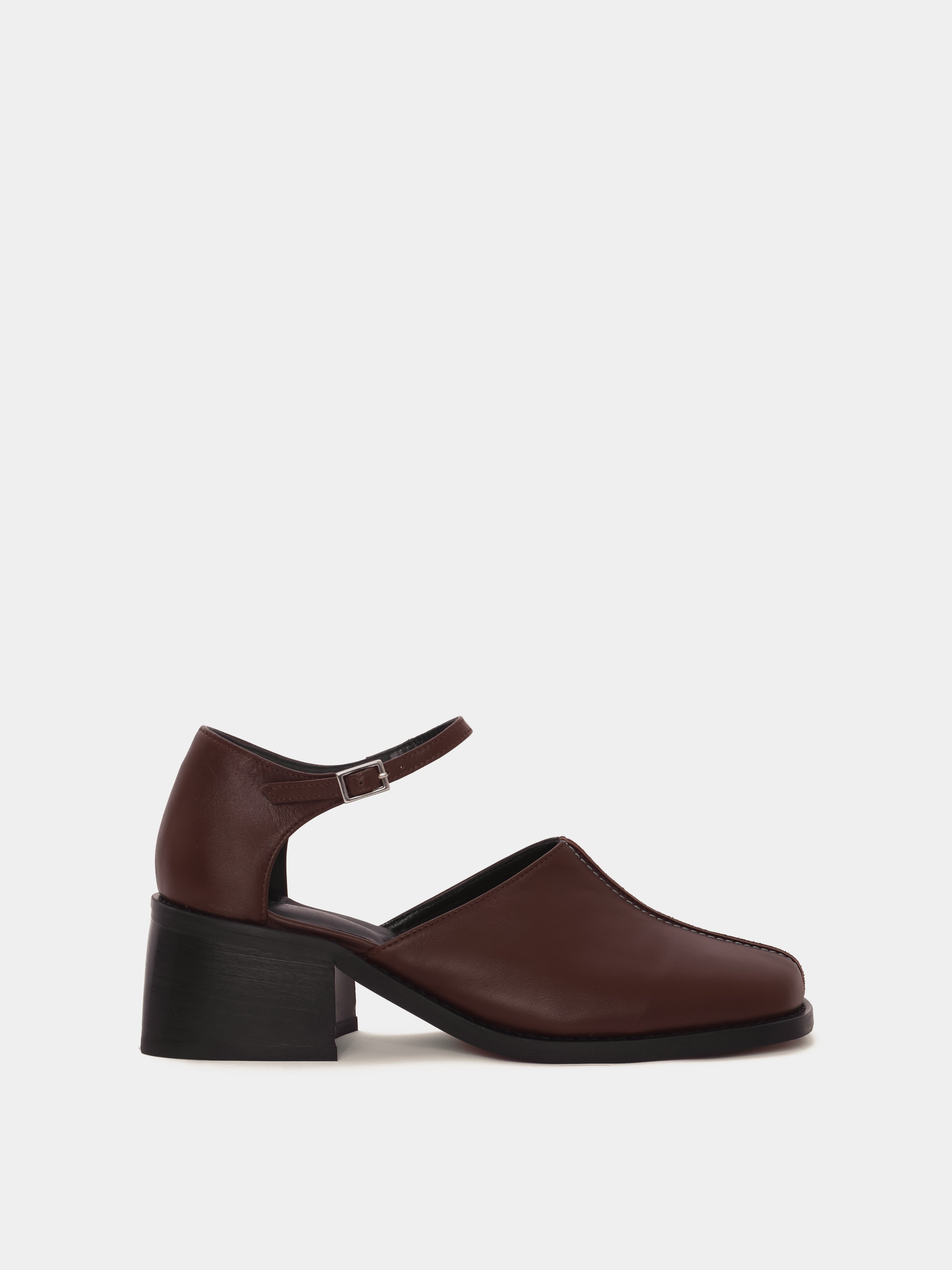 Mafra Brown Mary Jane Heel | Maguire Shoes – Maguire Shoes USA